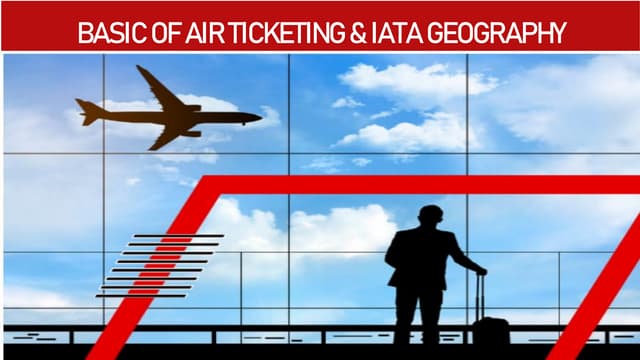 IATA GEOGRAPHY AREAS in the world, HM111 | PDF