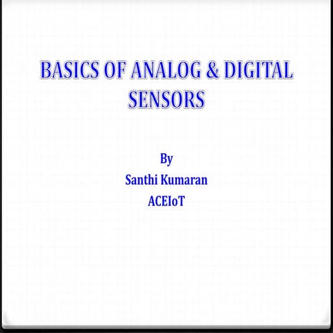 Basic of Analog and Digital sensors.ppt