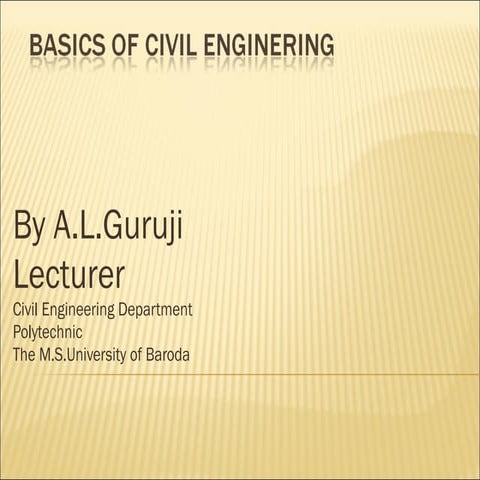 Basic of civil | PPT