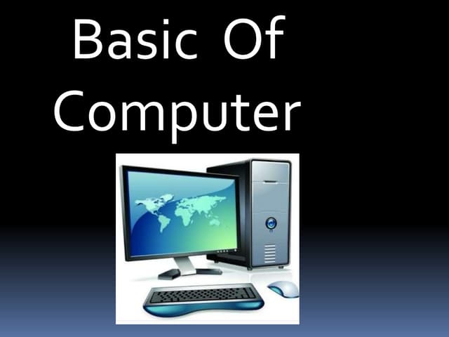 Grade 1 Computer Lesson 1 | PPTX