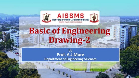 Basic of engineering drawing v1 | PPT