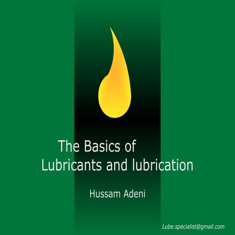Lubrication Fundamentals: Lubricating Oil Basics | PPT