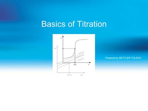 Auto titrator T70 presentation | PPTX | Chemistry | Science