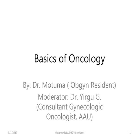 Basic Oncology Pptx
