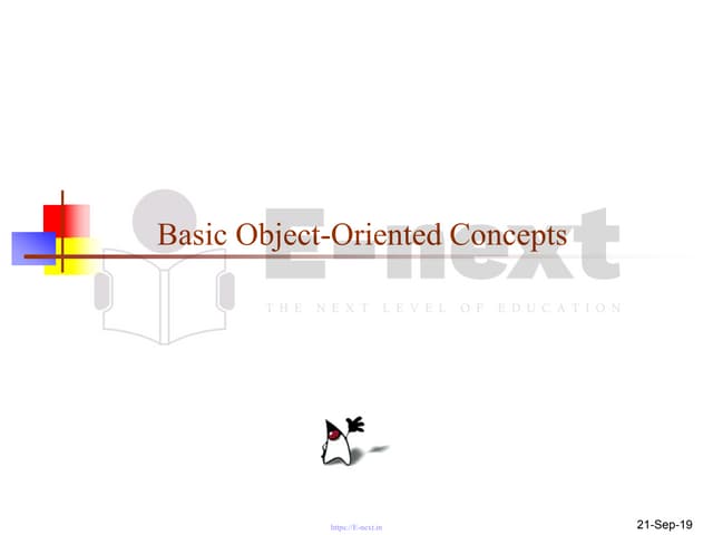 Basic Oops Concepts E Pdf