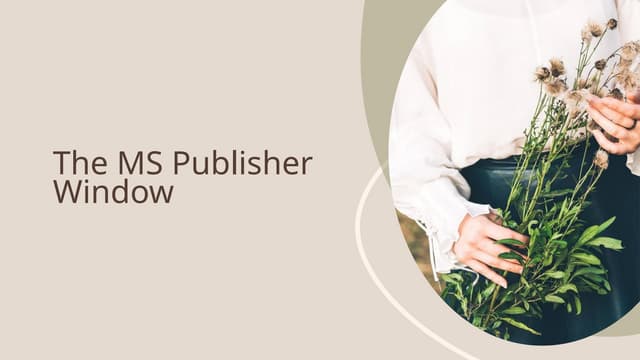 MS PUBLISHER- Basic Parts and Functions.pptx