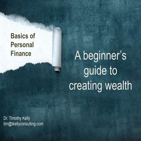 Basic personal finance class 4 16 | PPT