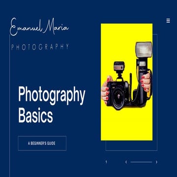 Beginner's Photography Guide | PDF
