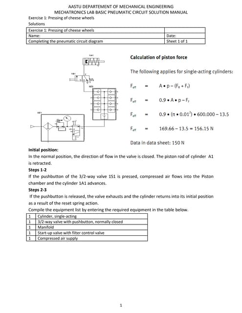 Electro-Pneumatics | PDF | Physics | Science