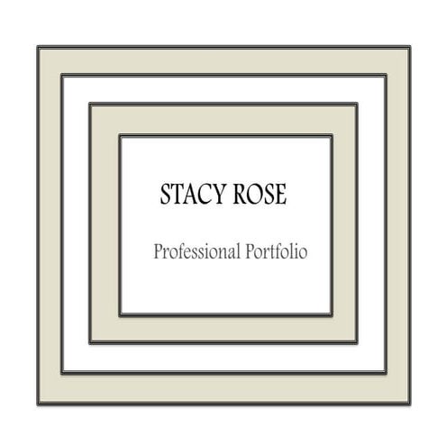 Stacy Rose Work Portfolio | PDF | Business | Business and Finance
