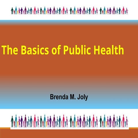 Public Health Lecture 1: Introduction to Public Health | PPT