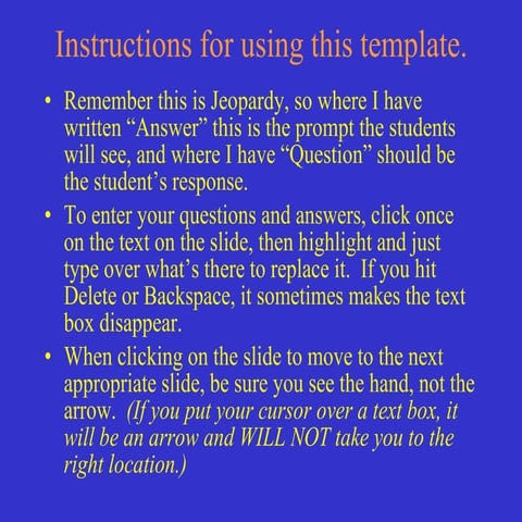 Jeopardy Template V2 2 | PPT