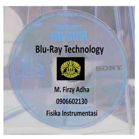Blu-ray technology | PPTX