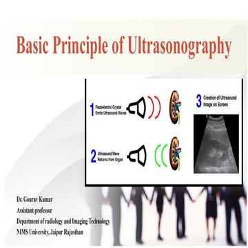 Basic Principle of Ultrasonography in detail | PPTX