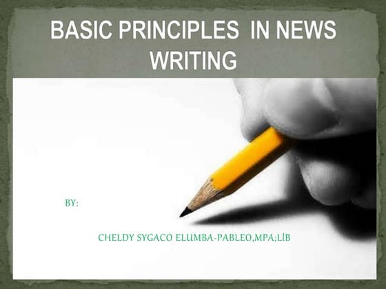 Basic News Article Structure | PPT