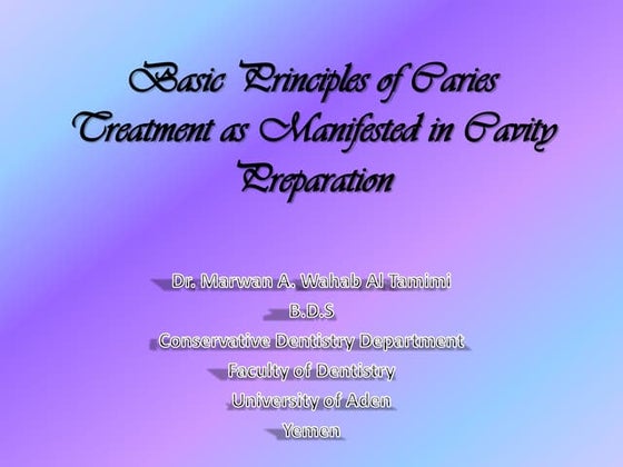 Indirect Pulp Capping in Conservative Dentistry | DOCX
