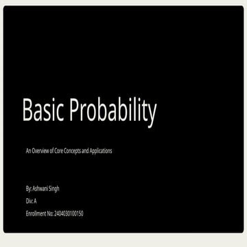 Basic Probability By - Ashwani Sing.pptx