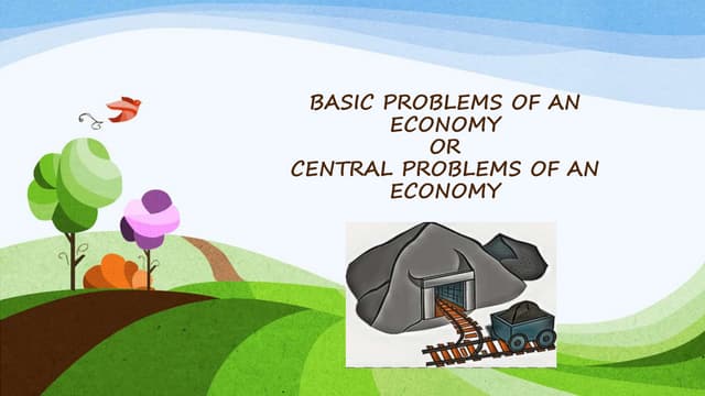 BASIC ECONOMICS PROBLEMS AND HOW APPLIED ECONOMICS SOLVES.pptx