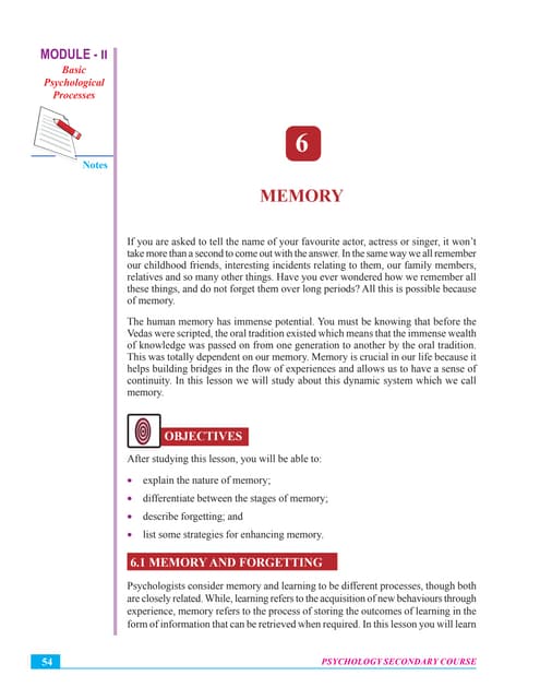 Forgetting and theories of forgetting | PPTX | Data Storage and ...