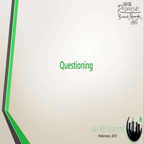 Basic Questioning Skill | PPTX