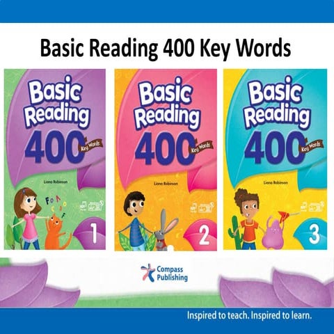 Basic Reading 400 Key Words - Walkthrough | PPTX