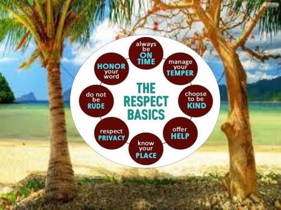 The Respect Basics -Respect begets respect | PPT