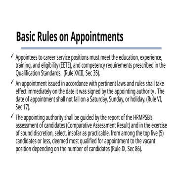 Basic Rules on Appointments for beginners.pptx