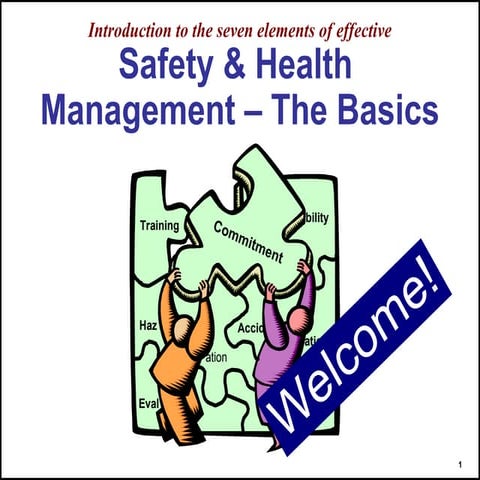 BASICS- HSE.PPT-Introduction to the seven elements of effective Safety ...
