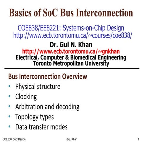 Basics-of-Bus-Interconnection for VLSI Design | PDF