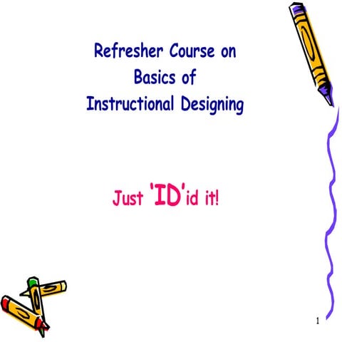 Basics Of Id | PPT