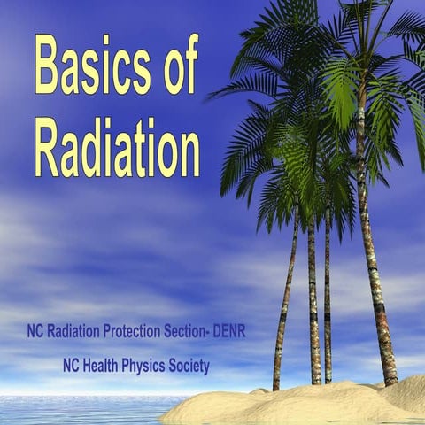 Basics Of Radiation | PPT