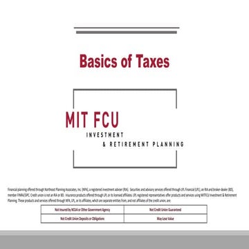 Basics-of-Taxes and other Details for the Tax regime | PPT