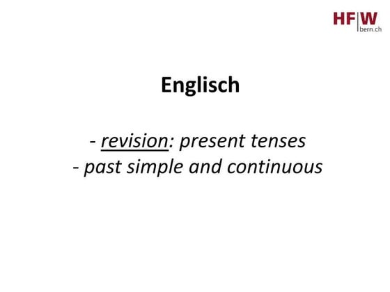 Basics BASIS - present simple & continuous.ppt