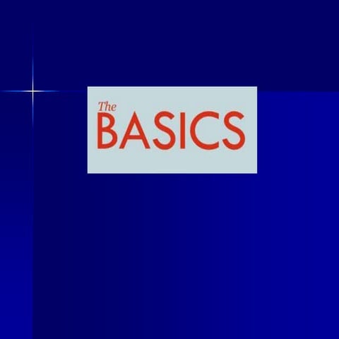 Basics 6 | PPT