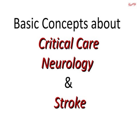 Basics about stroke | PPT