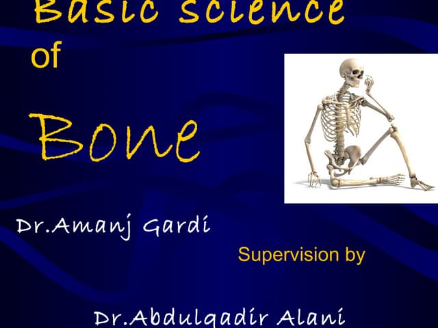 Bone physiology and calcium homeostasis | PPTX