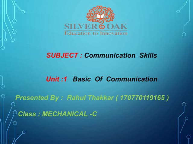 Non - Verbal Communication - KOPPACT | PPT