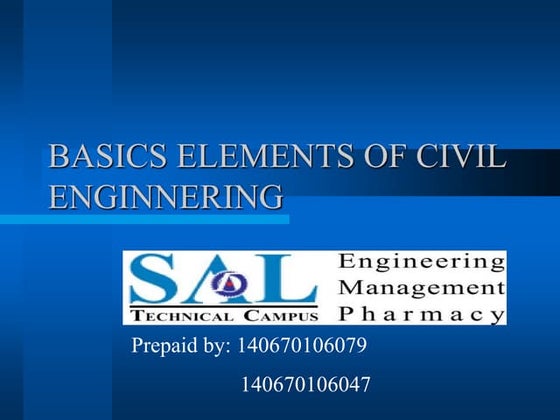 Civil engineering | PPT