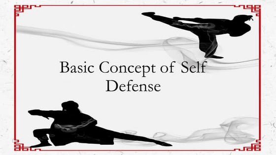 Self defence ppt | PPTX | Martial Arts | Sports