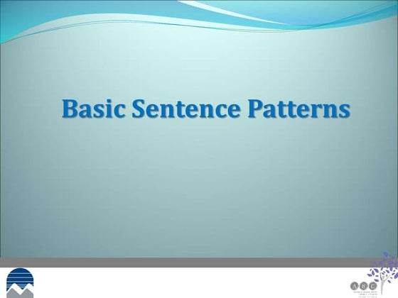 ENGLISH_7___BASIC SENTENCE PATTERNS.pptx