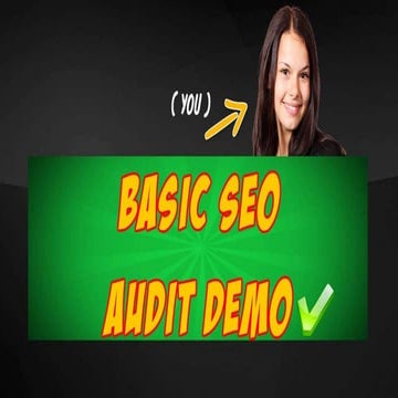 Basic SEO Audit FREE | PPTX