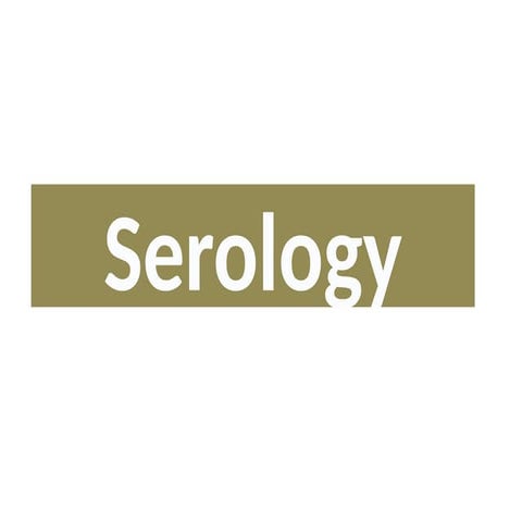 Basic Serology(blood,semen, saliva, other body fluids) | PPTX