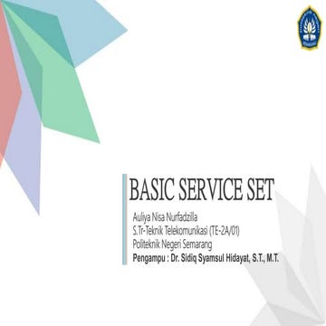 Basic service set | PPTX