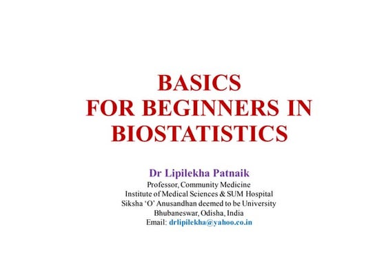 Biostatistics lec 2 variables and scales of measurement | PPT
