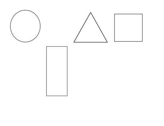Shapes test 1grade | DOC