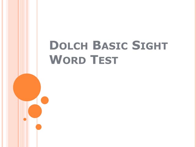 Dolch Basic Sight Words.docx