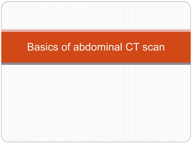 Statim healthcare CT Scan Sample Reports | PDF