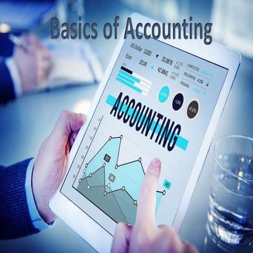 Basics of accounting, accounting cycle, classification, principles ...