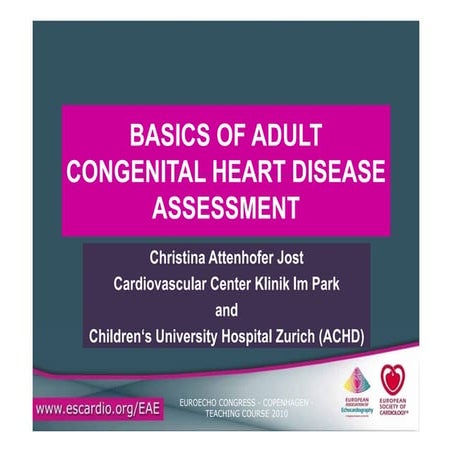 Basics of adult congenital heart disease assessment | PDF