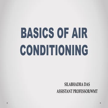 BASICS OF AIR CONDITIONING. BASICS OF AIR CONDITIONING.pdf